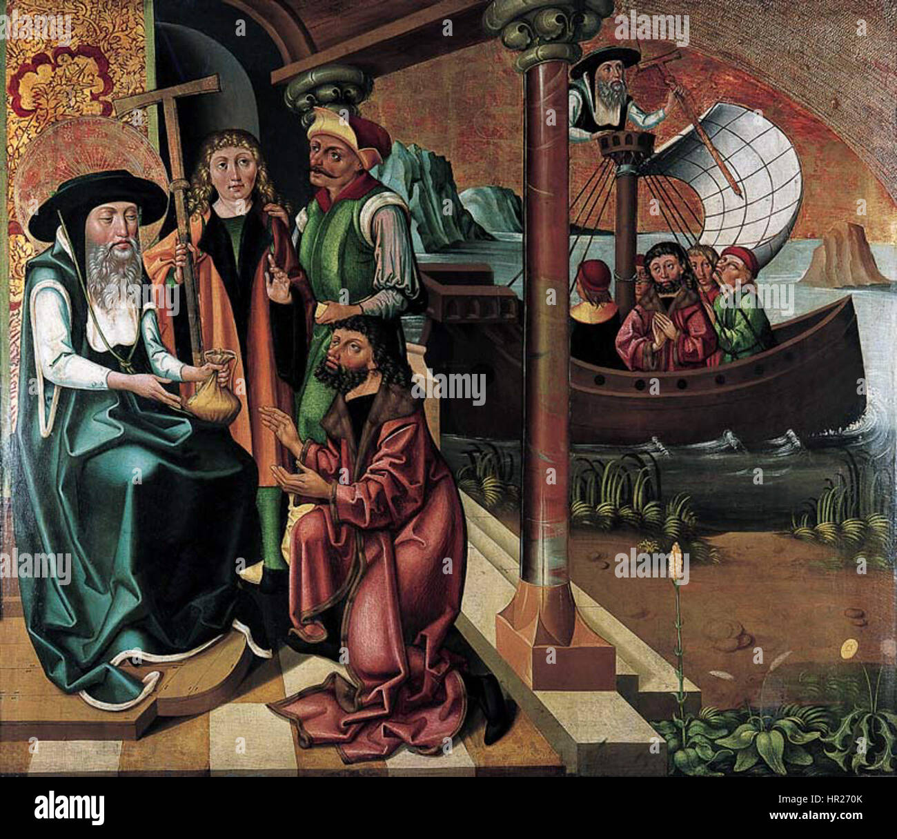 Polyptych of John the Merciful 01 Stock Photo - Alamy