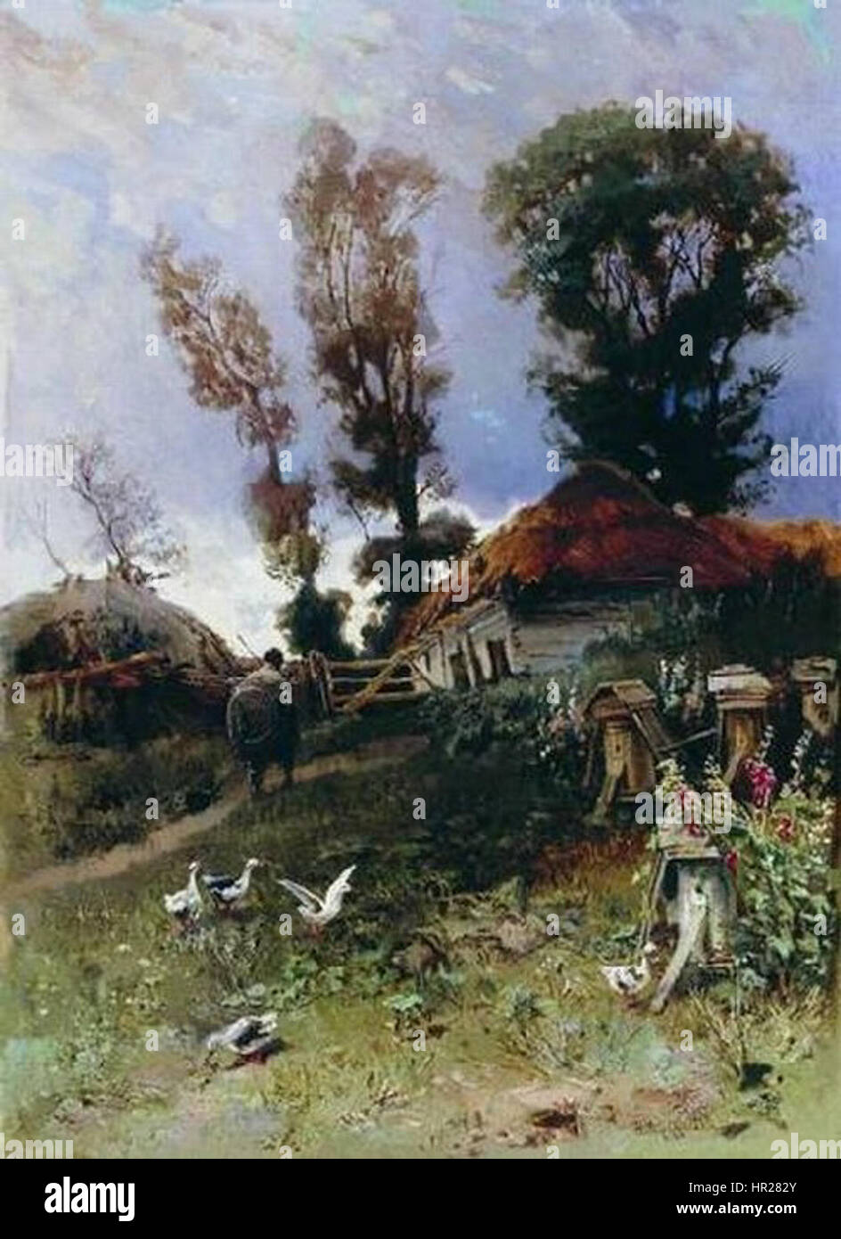 Nikolay Makovsky Apiary Stock Photo - Alamy