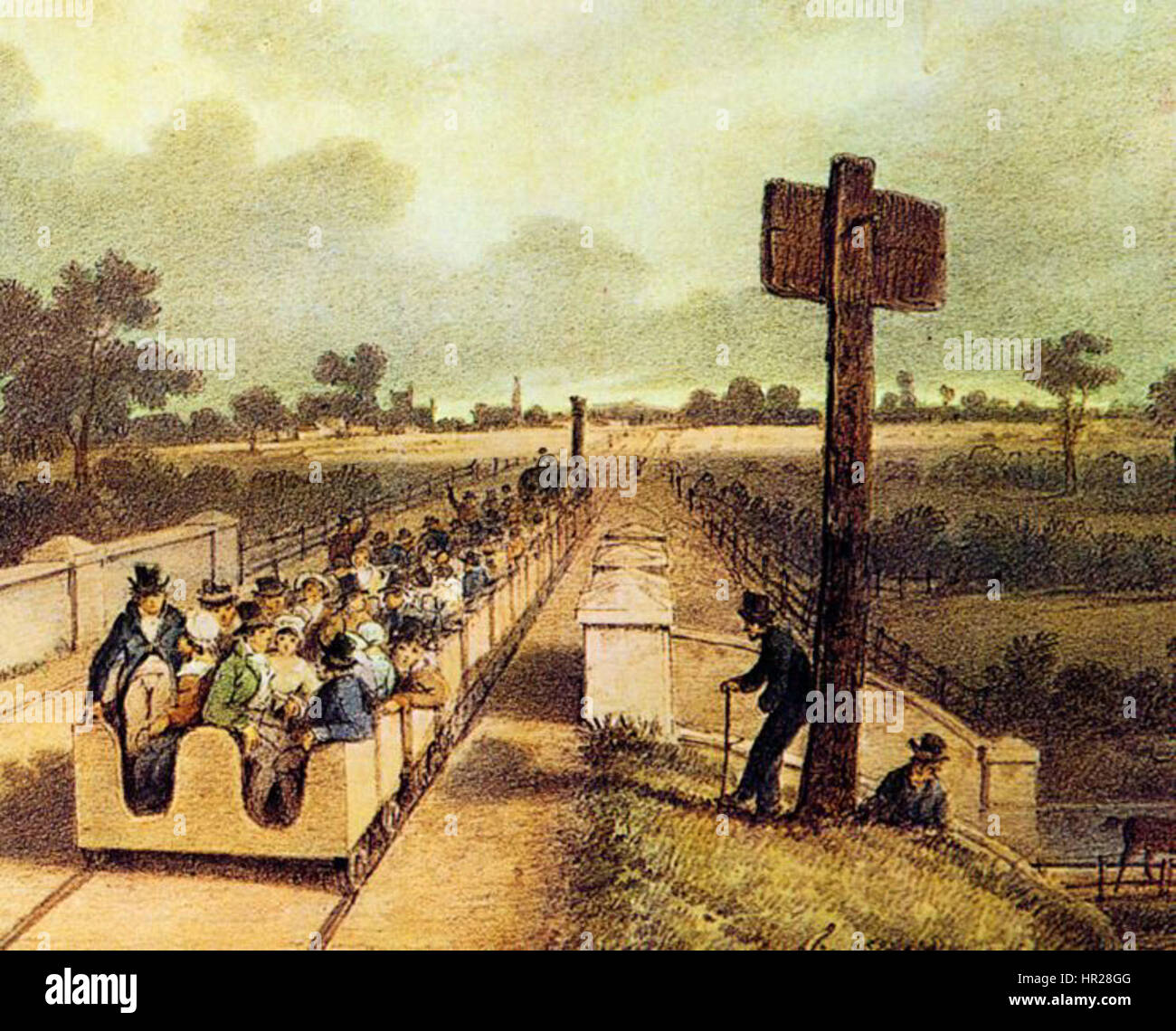 Liverpool and manchester railway hi-res stock photography and images ...