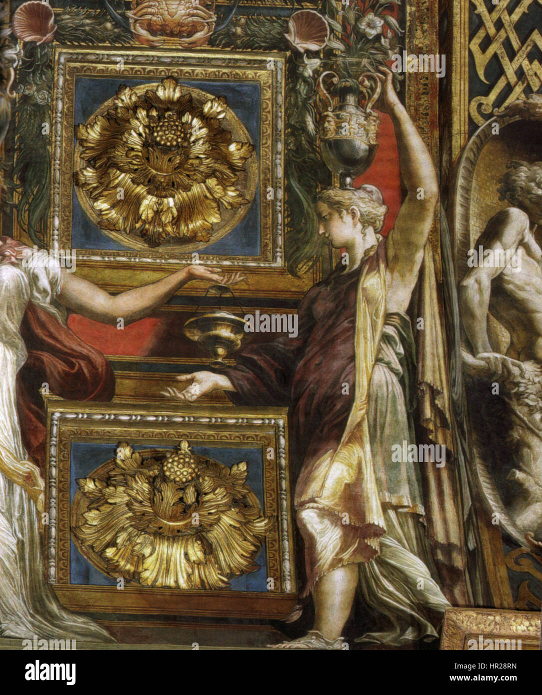 Parmigianino's fresco 'Affreschi Steccata 01' is part of a series ...