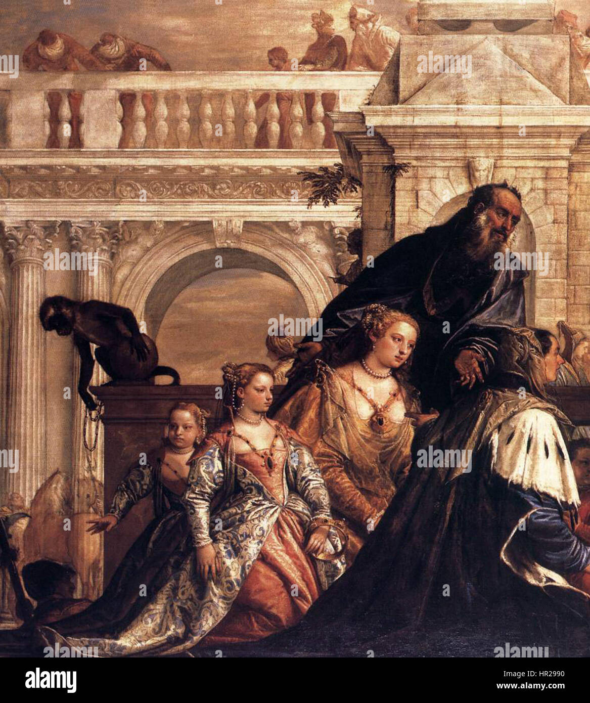 In this detail of The Family of Darius before Alexander by Paolo ...