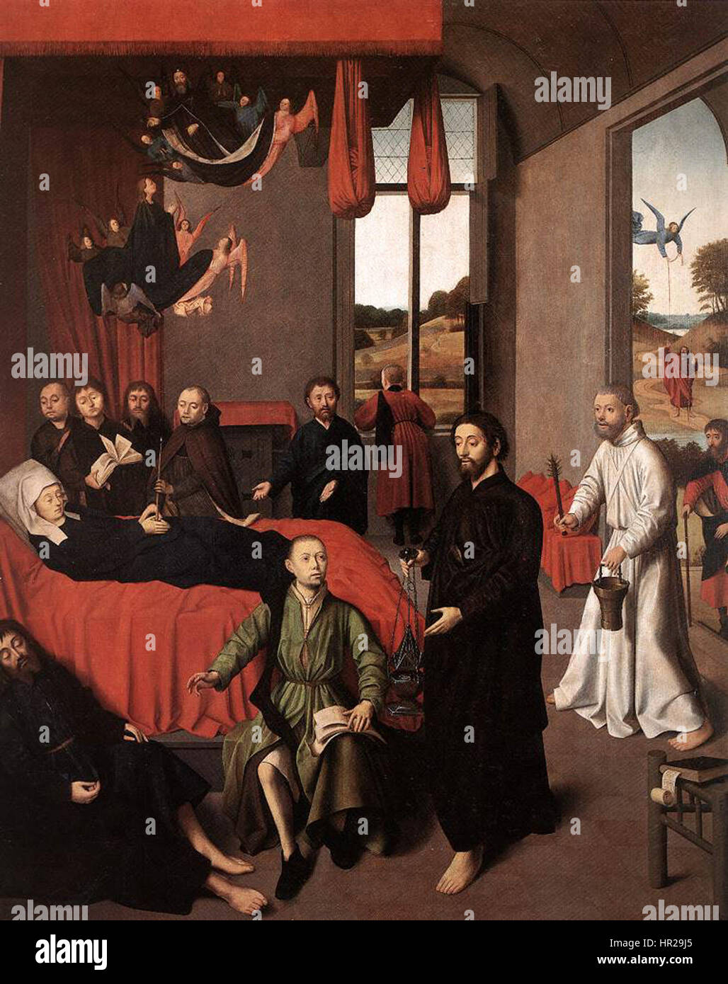 'Death of the Virgin' by Petrus Christus is a 15th-century religious ...