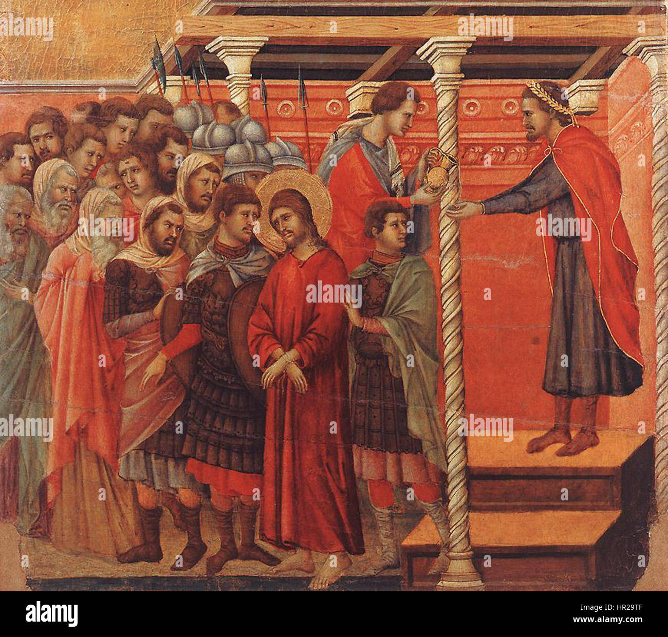 Pilate Washing his Hands Stock Photo - Alamy