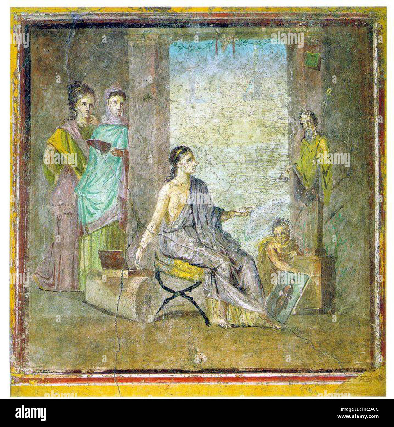The Pompeii Painter was an ancient Greek artist known for his red ...
