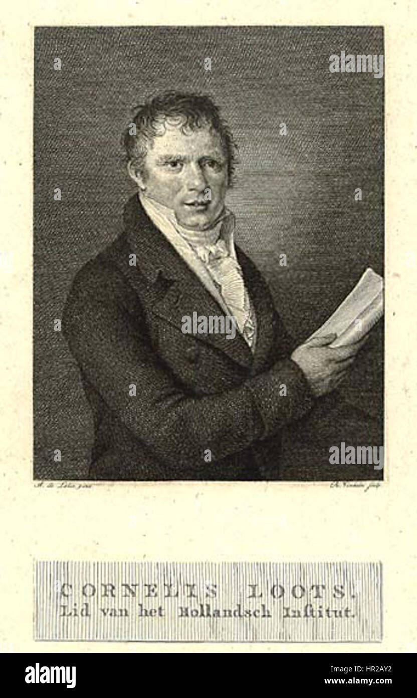 Portret van C. Loots Stock Photo - Alamy
