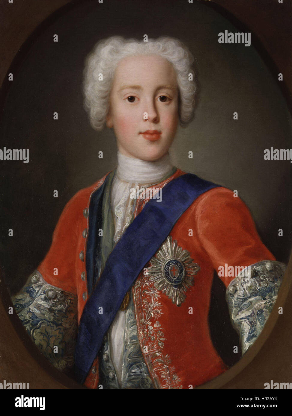 Antonio David's portrait of Prince Charles Edward Stuart presents a ...