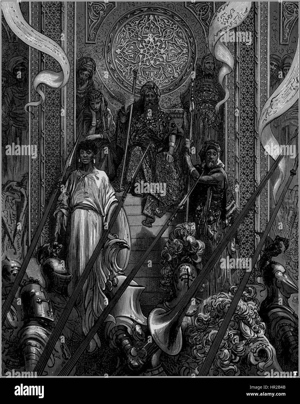 Orlando furioso painting Black and White Stock Photos & Images - Alamy
