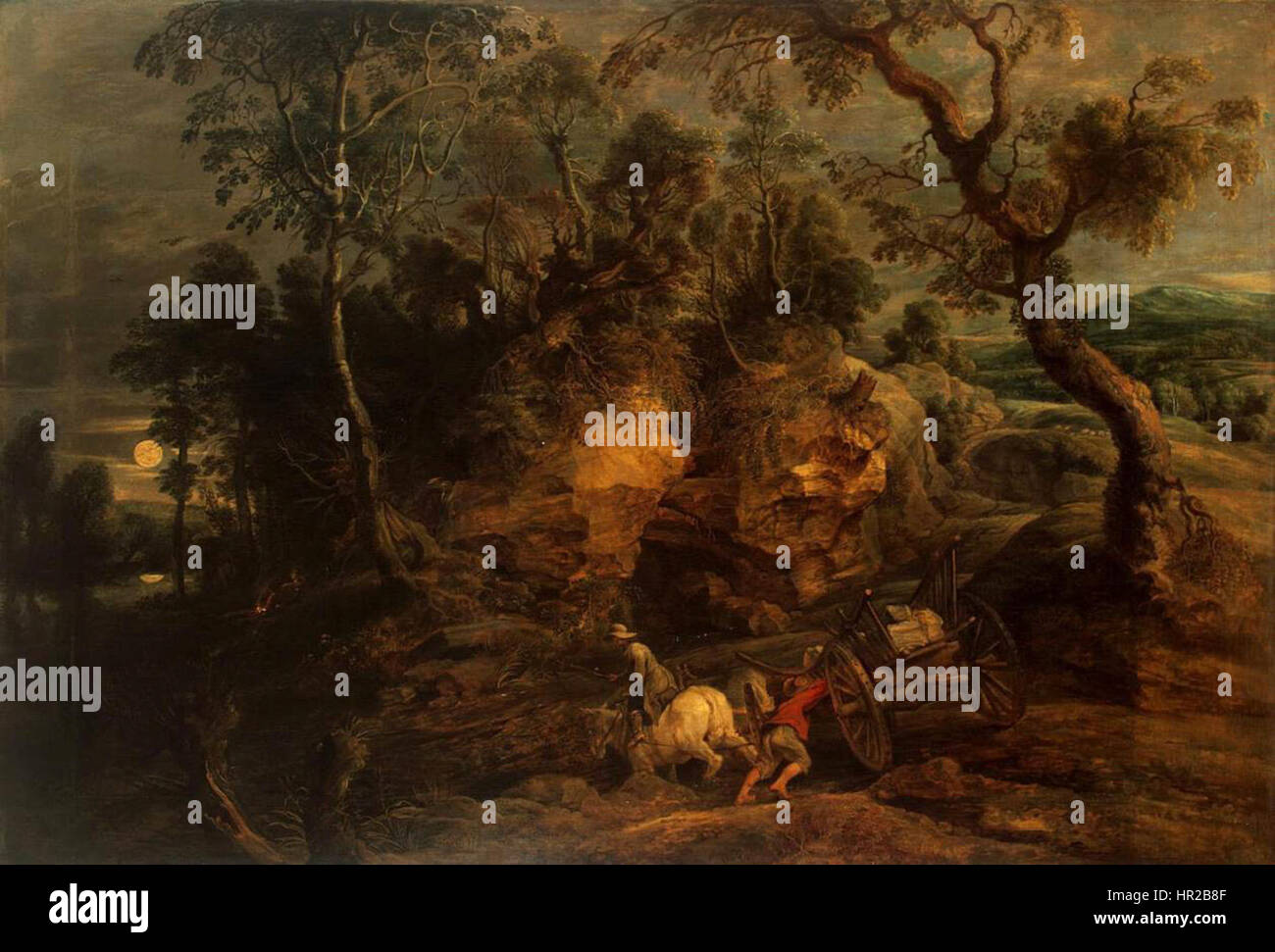 Peter Paul Rubens - Landscape with Stone Carriers - WGA20397 Stock ...