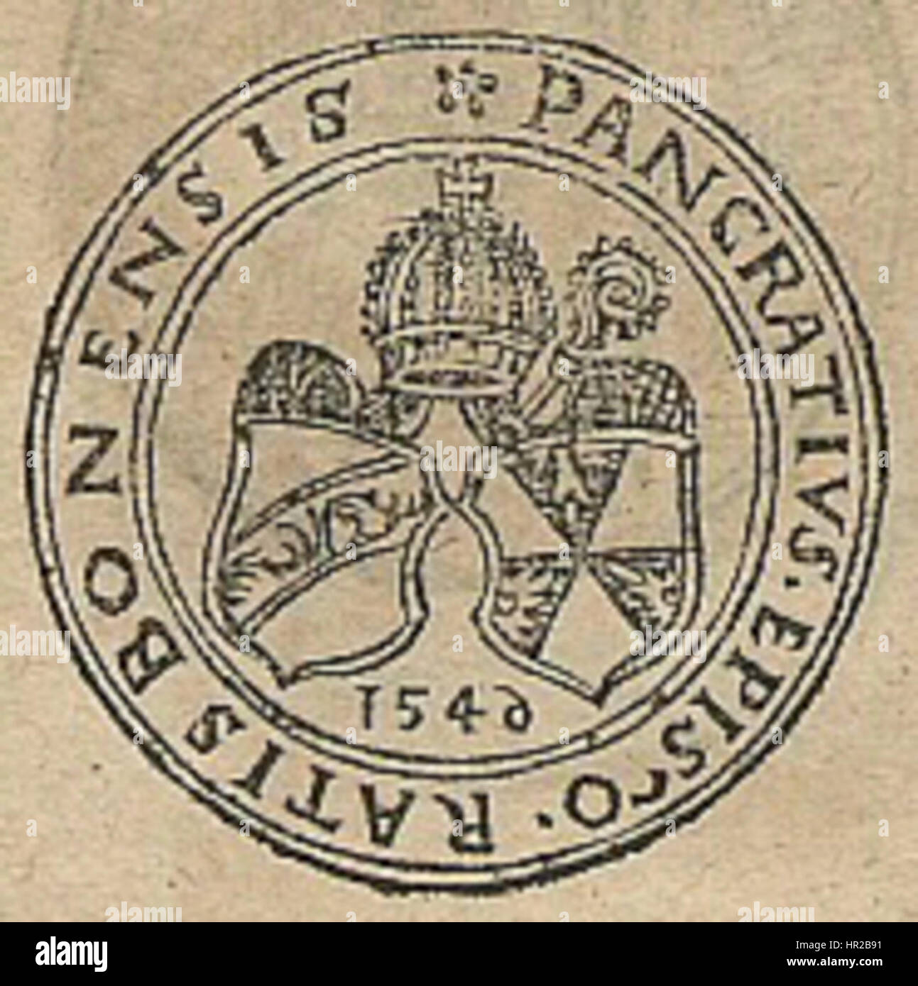 The Pankrazmünze from 1546 is a German coin featuring a detailed ...