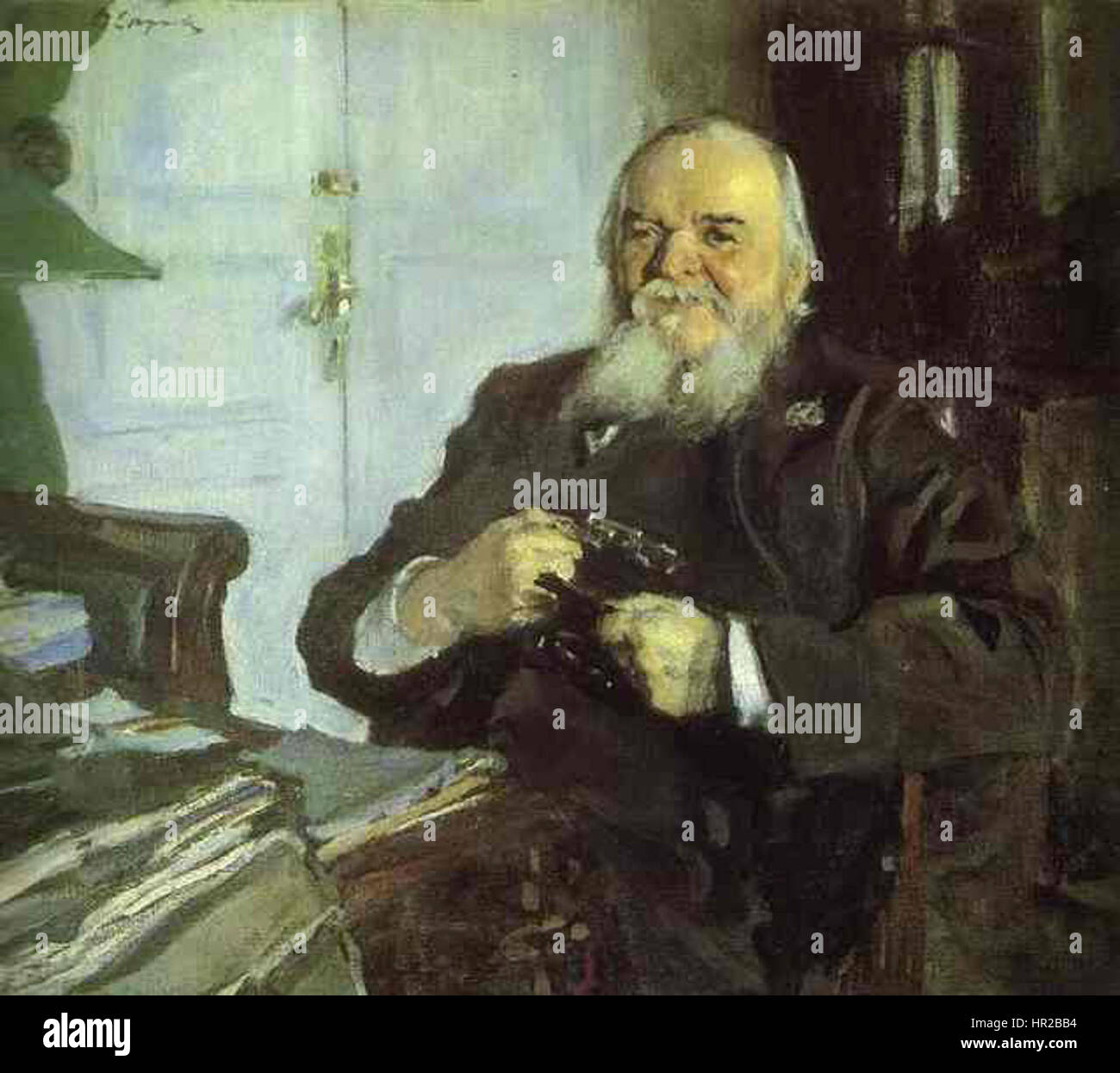 Portrait of Alexander Turchaninov Stock Photo - Alamy