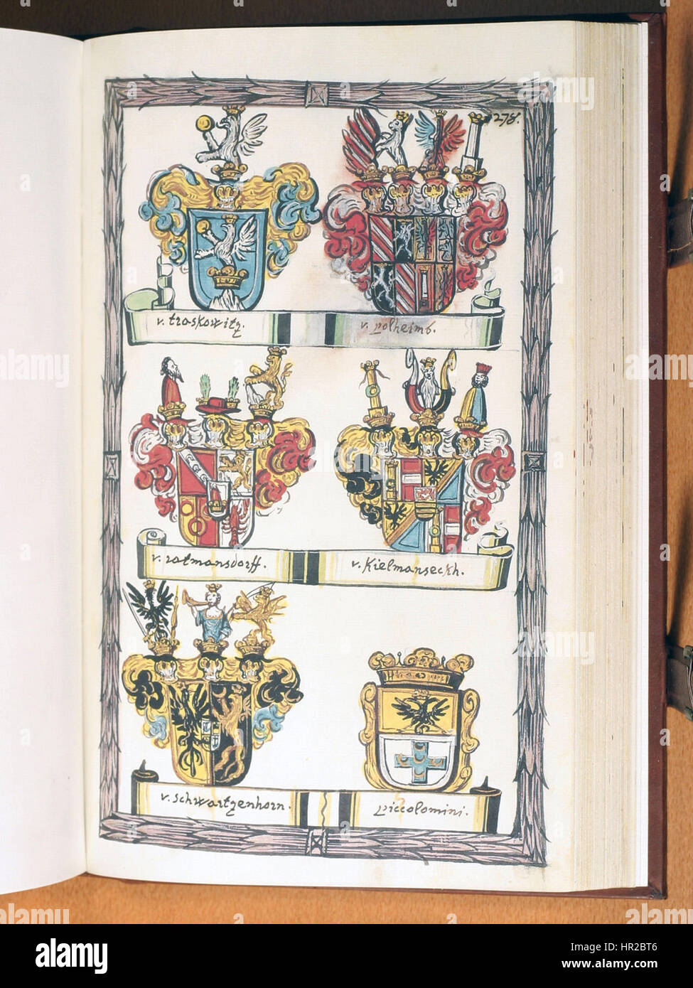 'Opus insignium armorumque 278' is a heraldic manuscript detailing the ...
