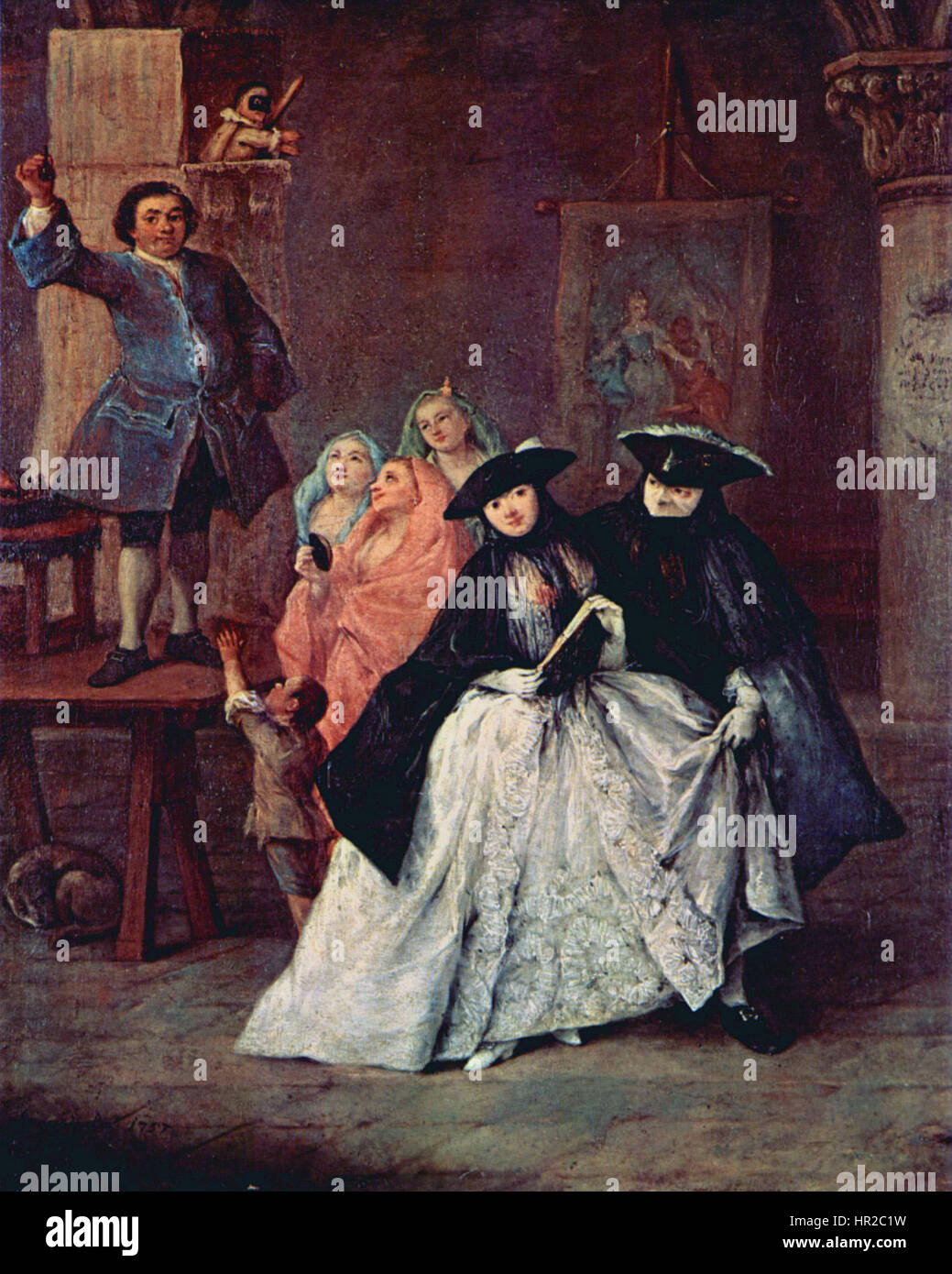 Pietro Longhi 015b Stock Photo - Alamy