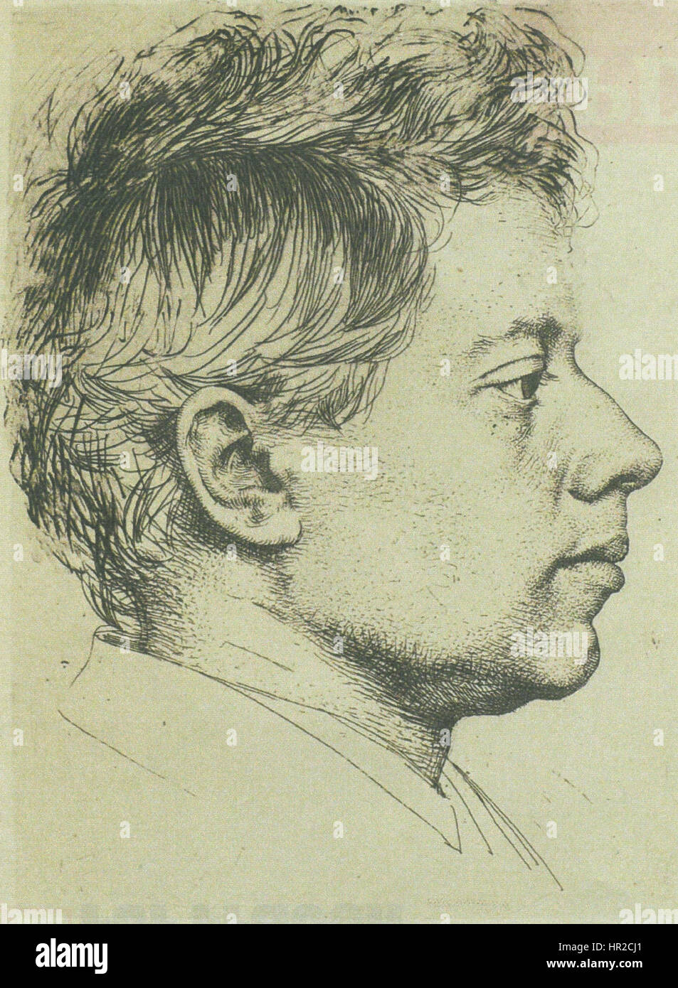 Peter Halm 1887 Stock Photo - Alamy