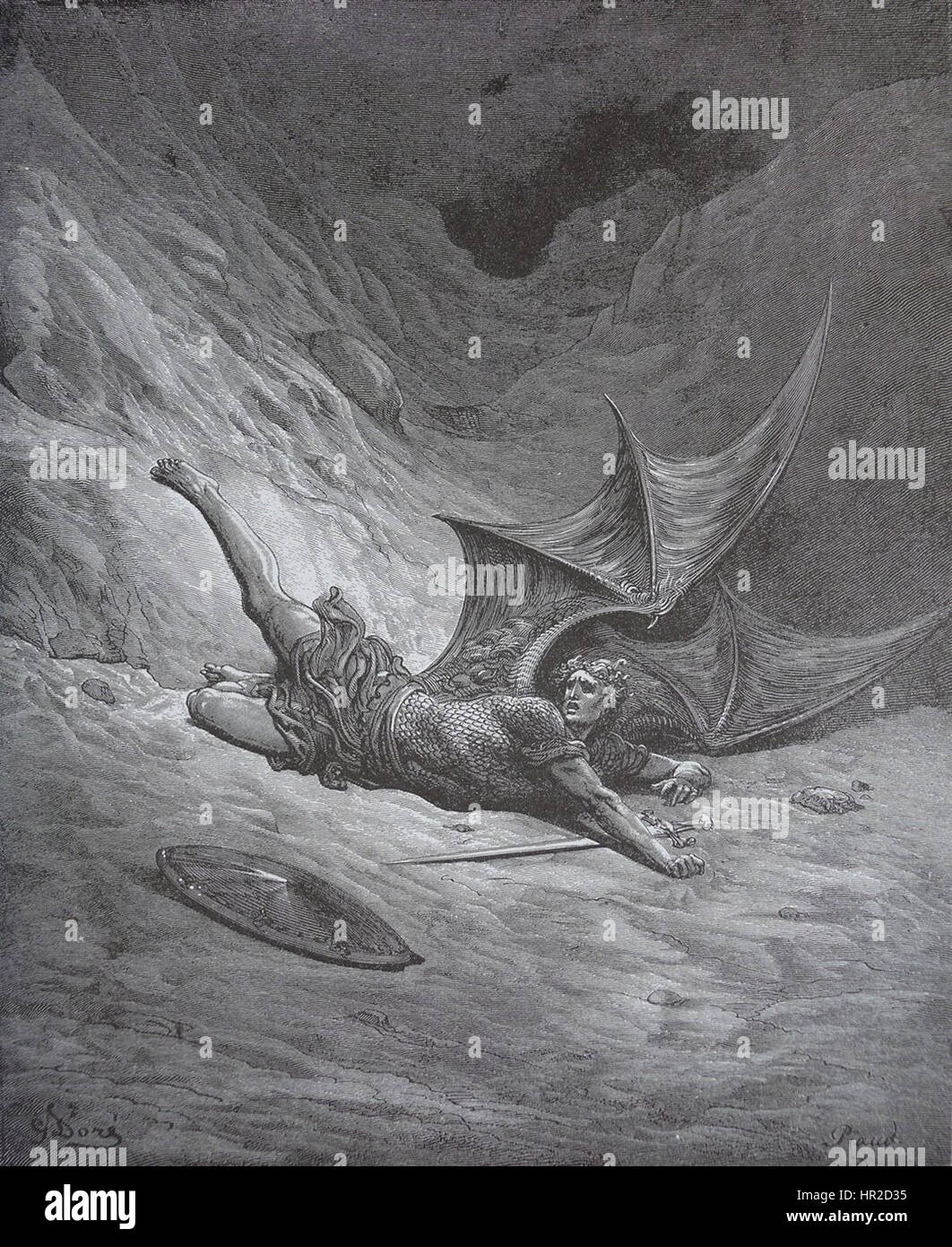 'Paradise Lost' 257 is a depiction of John Milton's epic poem ...