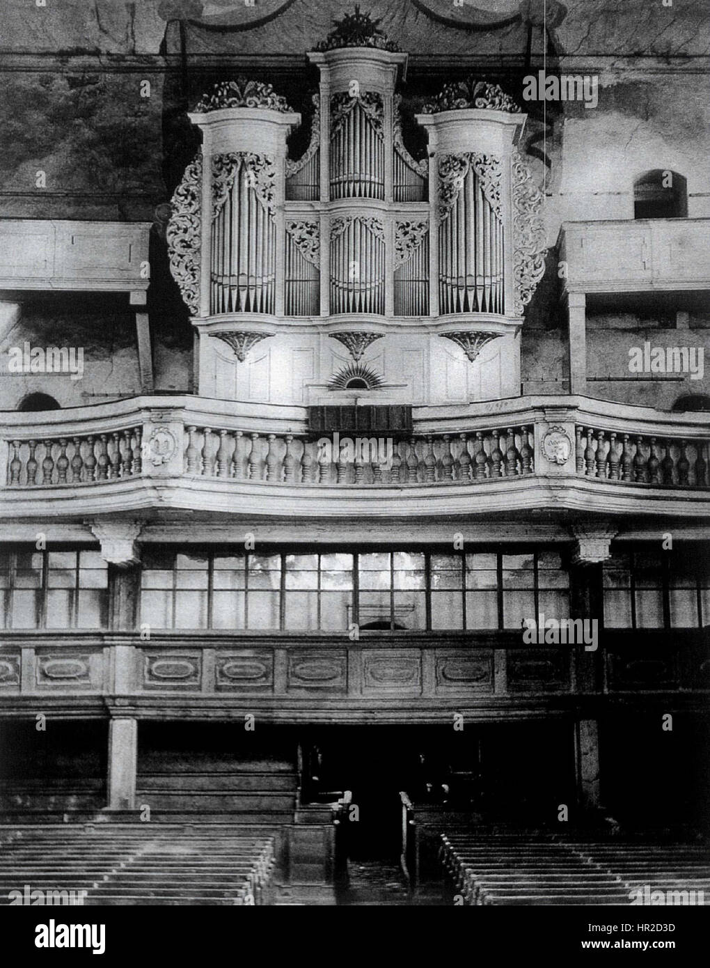 The Silbermann organ in Oederan, Germany, is a historic and renowned ...