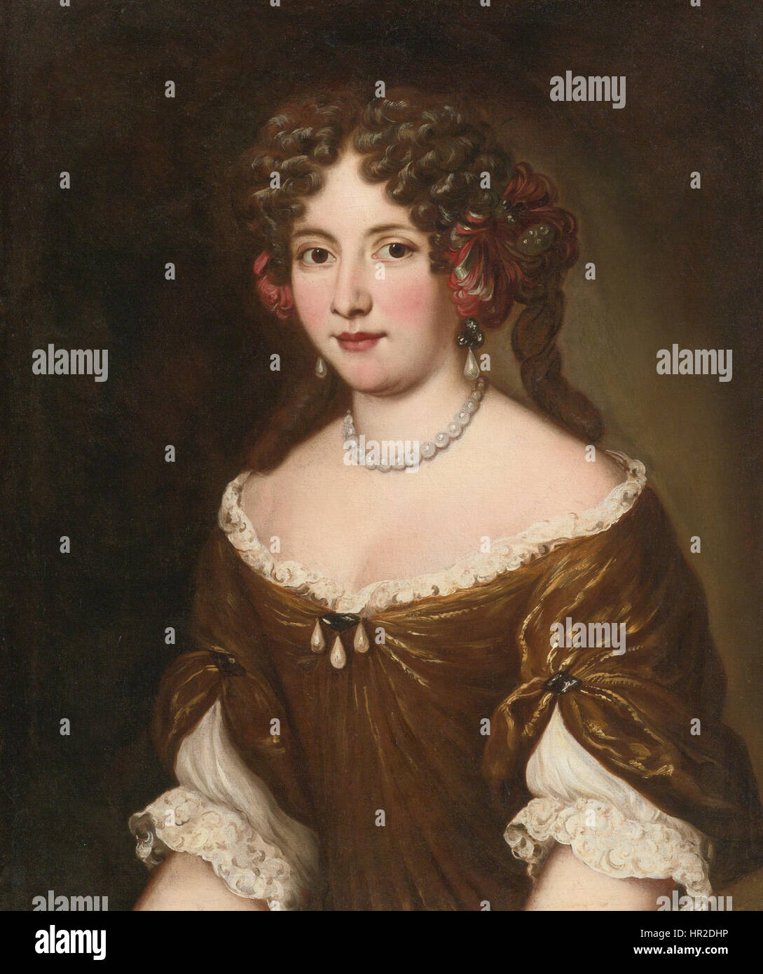 Portrait of Isabella Strozzi Costaguti Stock Photo - Alamy