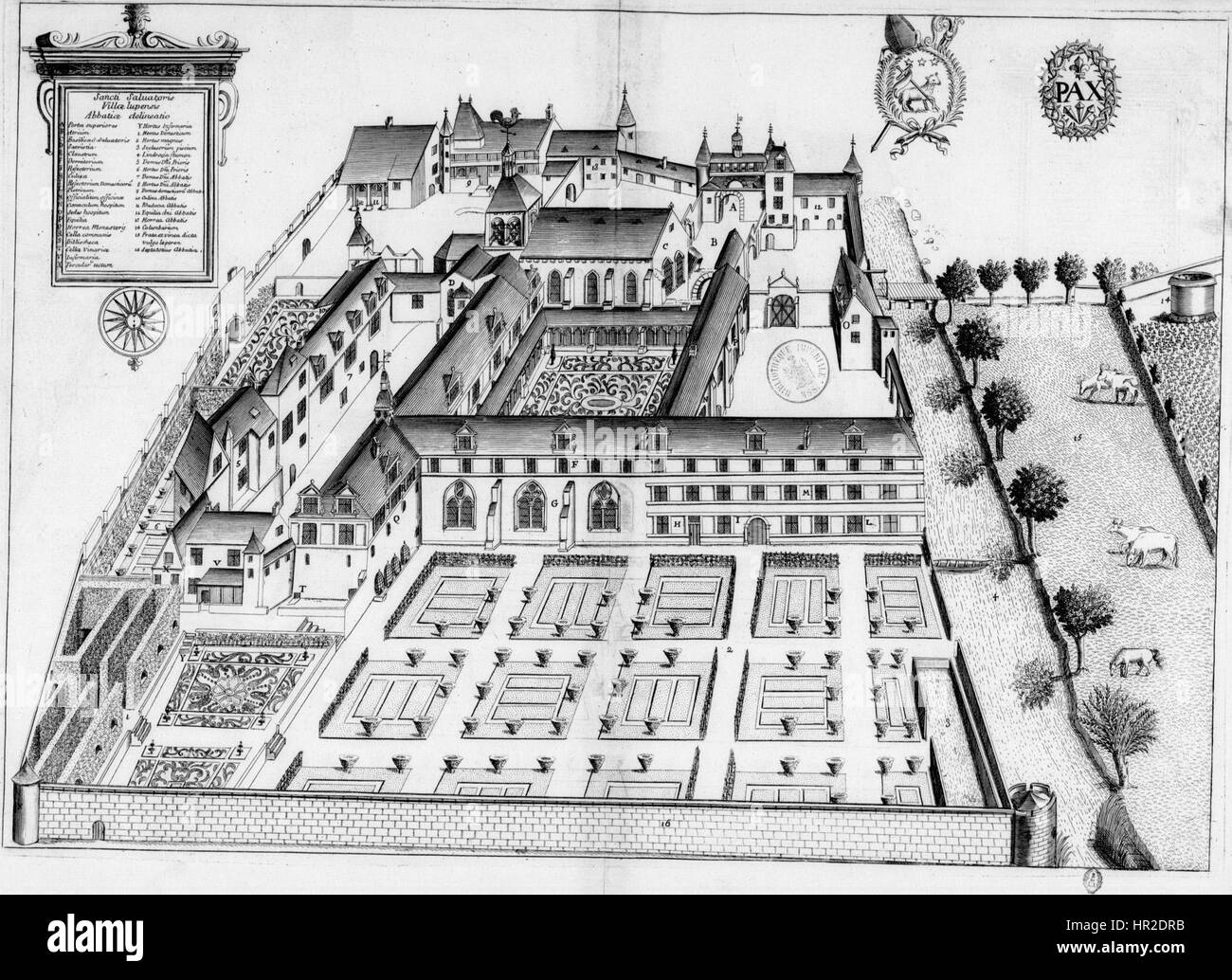 Gallery plan Black and White Stock Photos & Images - Alamy