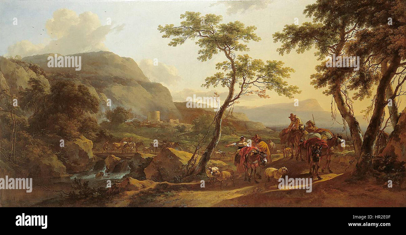 Nicolaes Pietersz. Berchem was a Dutch Baroque painter renowned for his ...