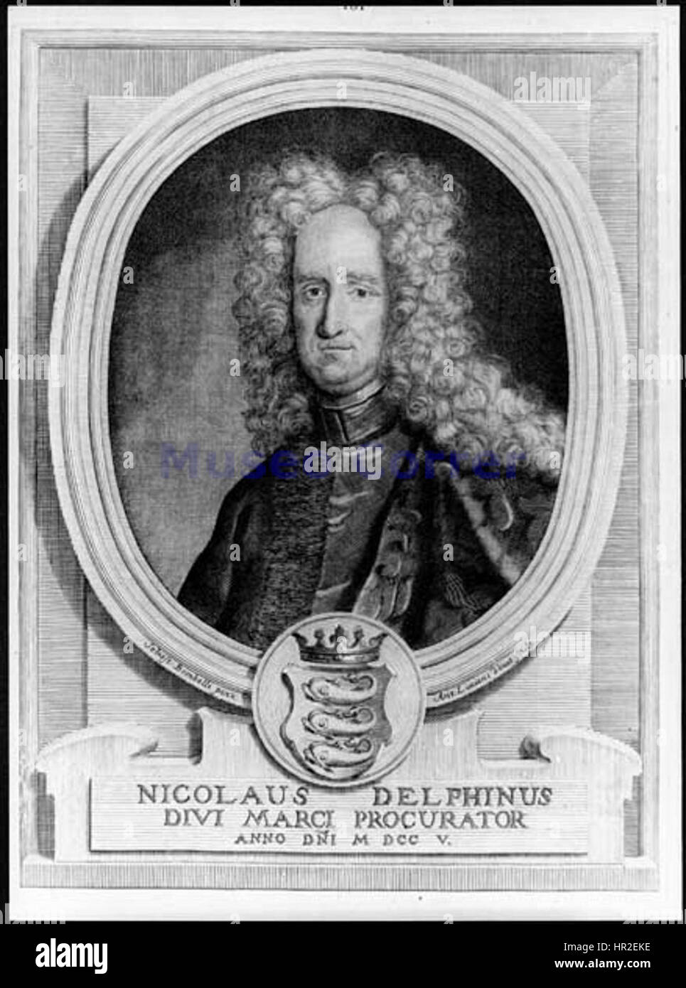 Nicholas Delfin, procurator of Saint Mark's Stock Photo - Alamy