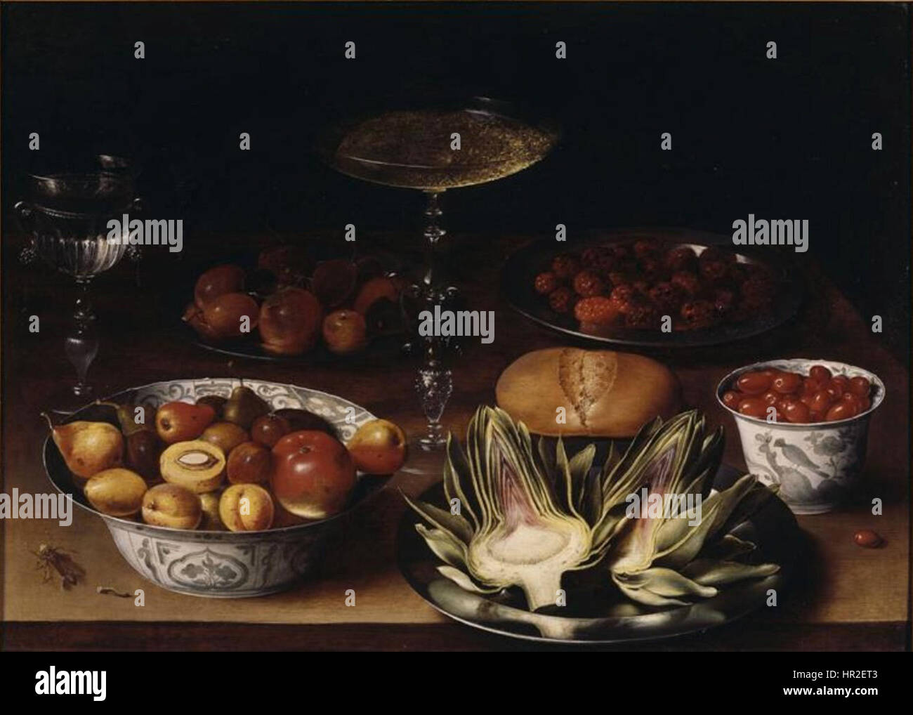 Osias Beert (I) - Still life with artichoke Stock Photo - Alamy