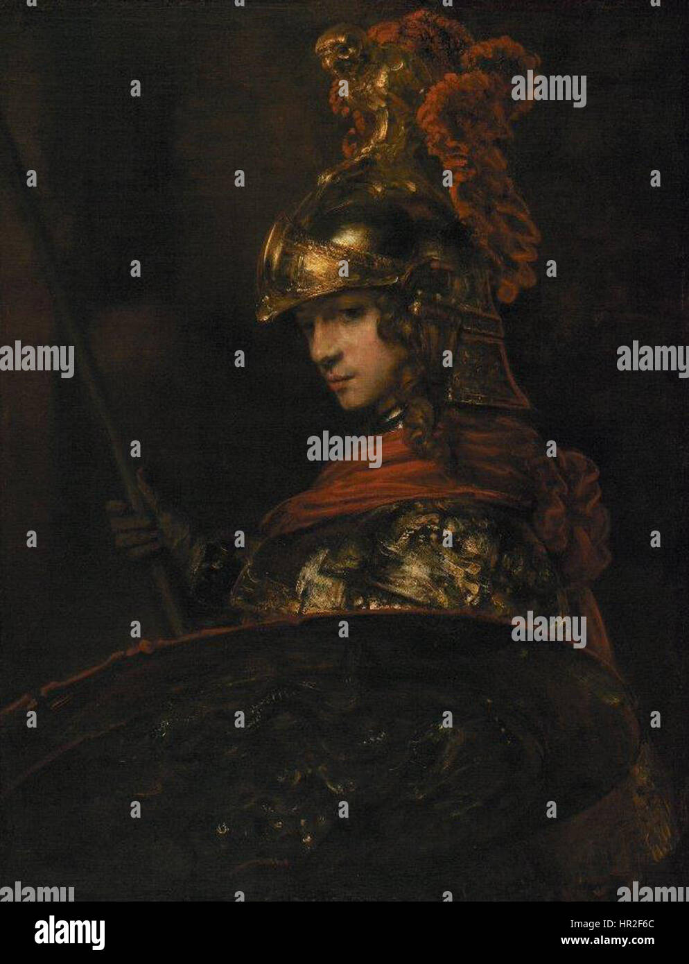Pallas athena rembrandt hi-res stock photography and images - Alamy
