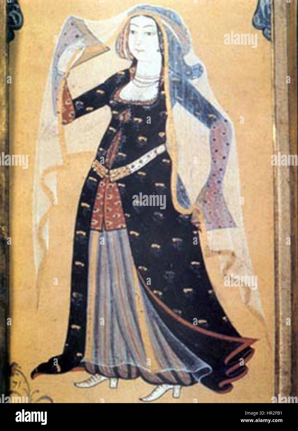'Palace Woman' is a portrait that likely represents a female figure of ...