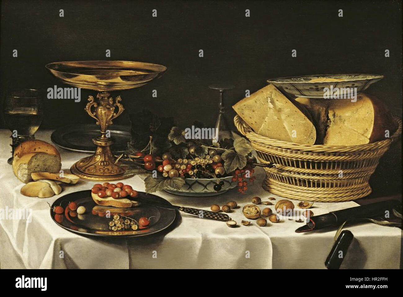 Pieter claesz cheese hi-res stock photography and images - Alamy