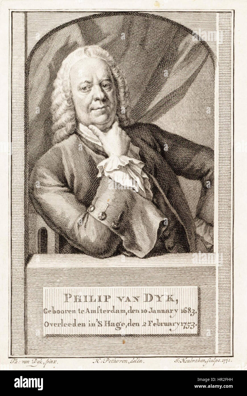 This portrait by Hendrik Pothoven depicts Philip van Dijk, an important ...