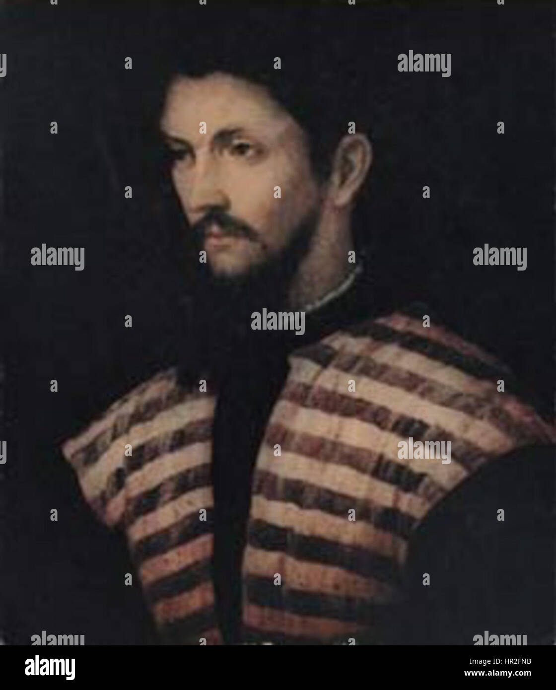 Portrait of a man by Girolamo Romani 2 Stock Photo - Alamy