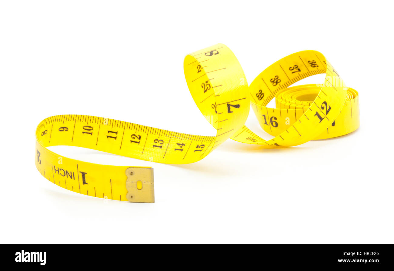 measuring tape of the tailor for you design isolated Stock Photo - Alamy