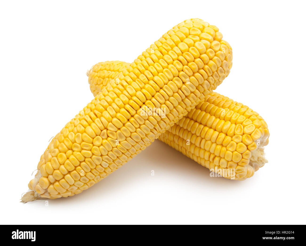 corn isolated on a white background Stock Photo - Alamy