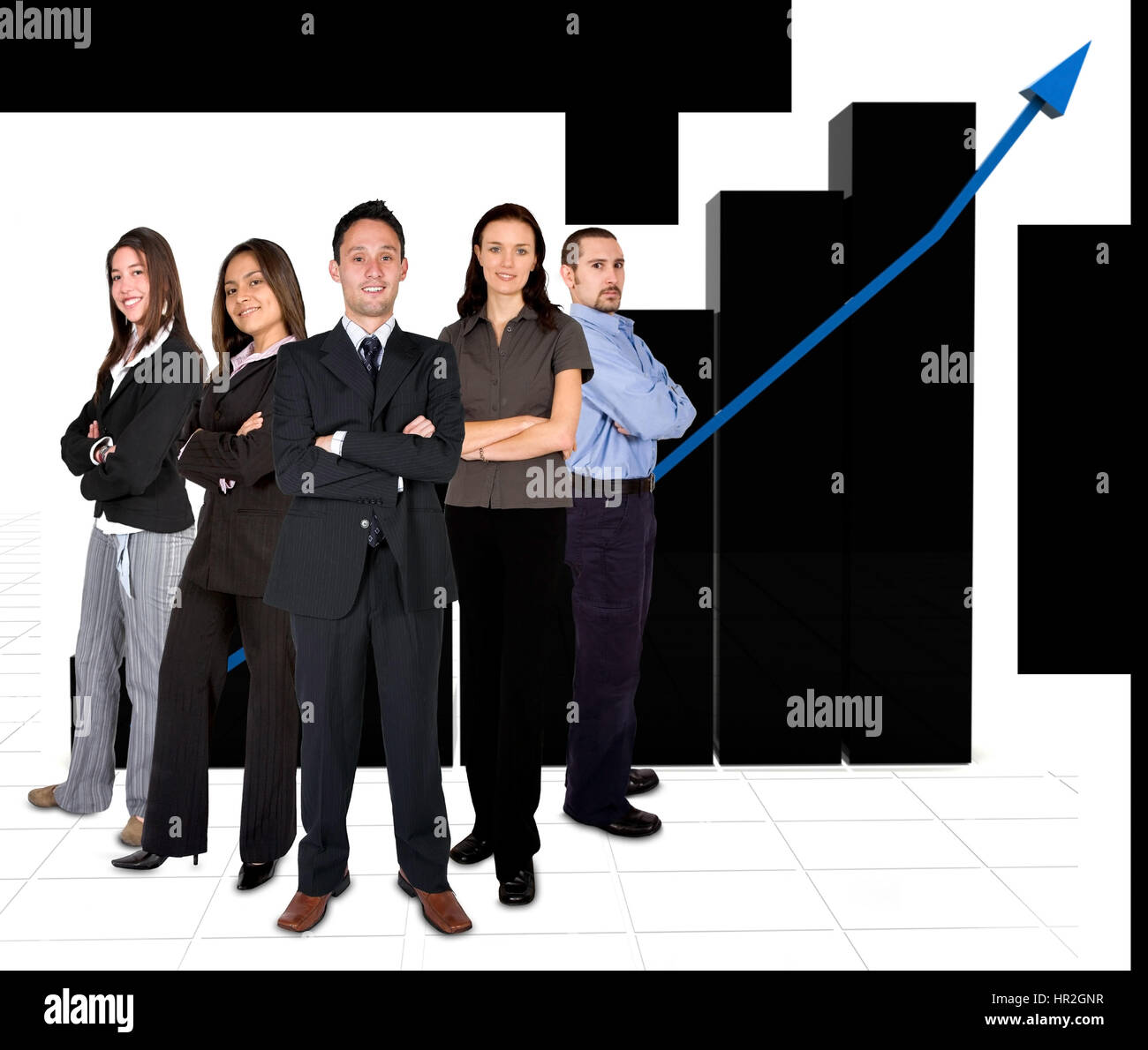Statistics chart crowd hi-res stock photography and images - Alamy