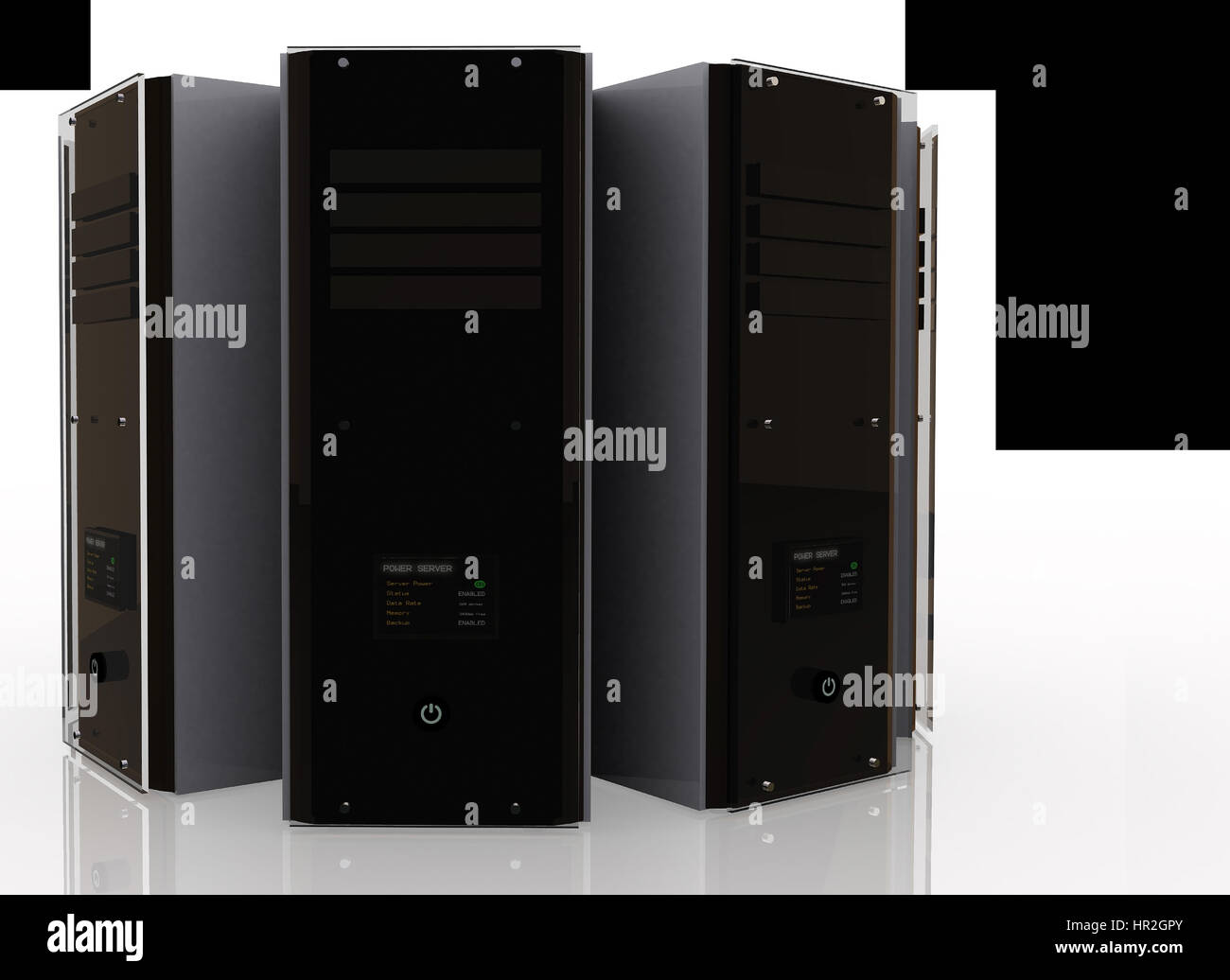 3d render isp servers hi-res stock photography and images - Alamy