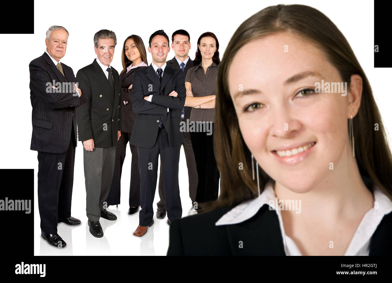 Woman facing camera hi-res stock photography and images - Alamy