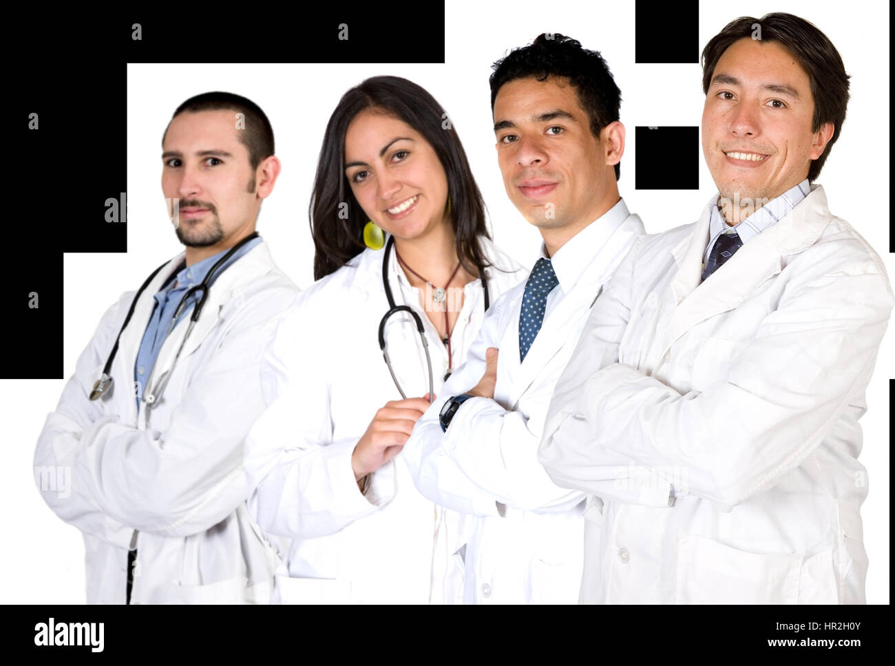 Friendly Group Of Nurses