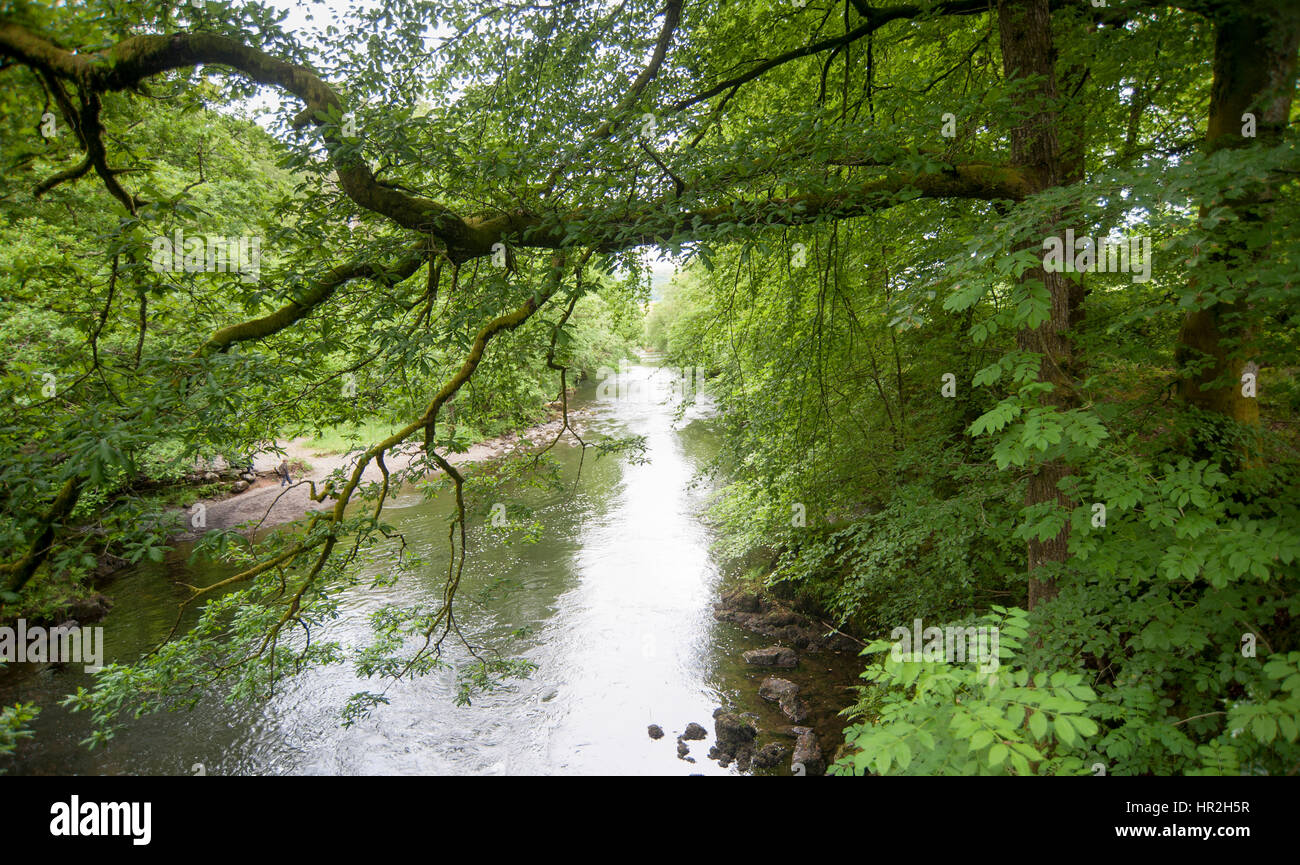 Clappersgate Bridge in the Lake Distric National Park UK GB Stock Photo ...