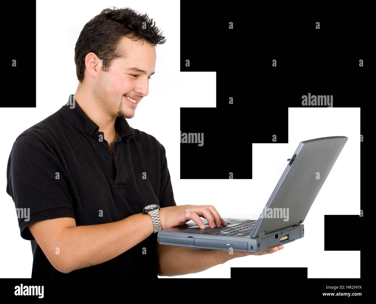 Front facing computer screen hi-res stock photography and images - Alamy