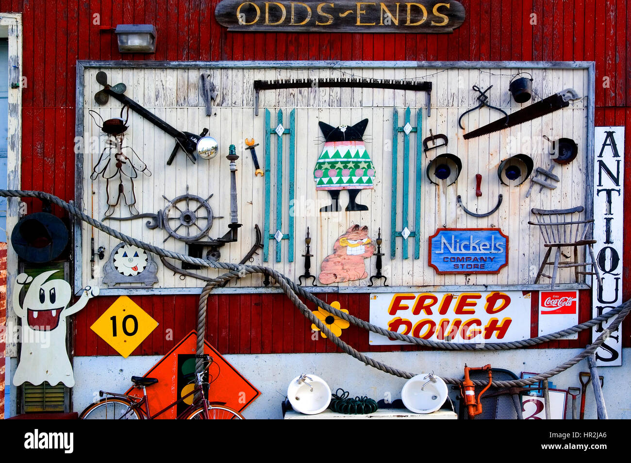 A marine artifacts shop in downtown Newburyport, Massachusetts Stock ...