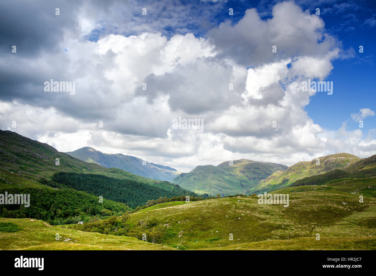 Lochailort view. Scottish Highlands, western Scotland Stock Photo - Alamy