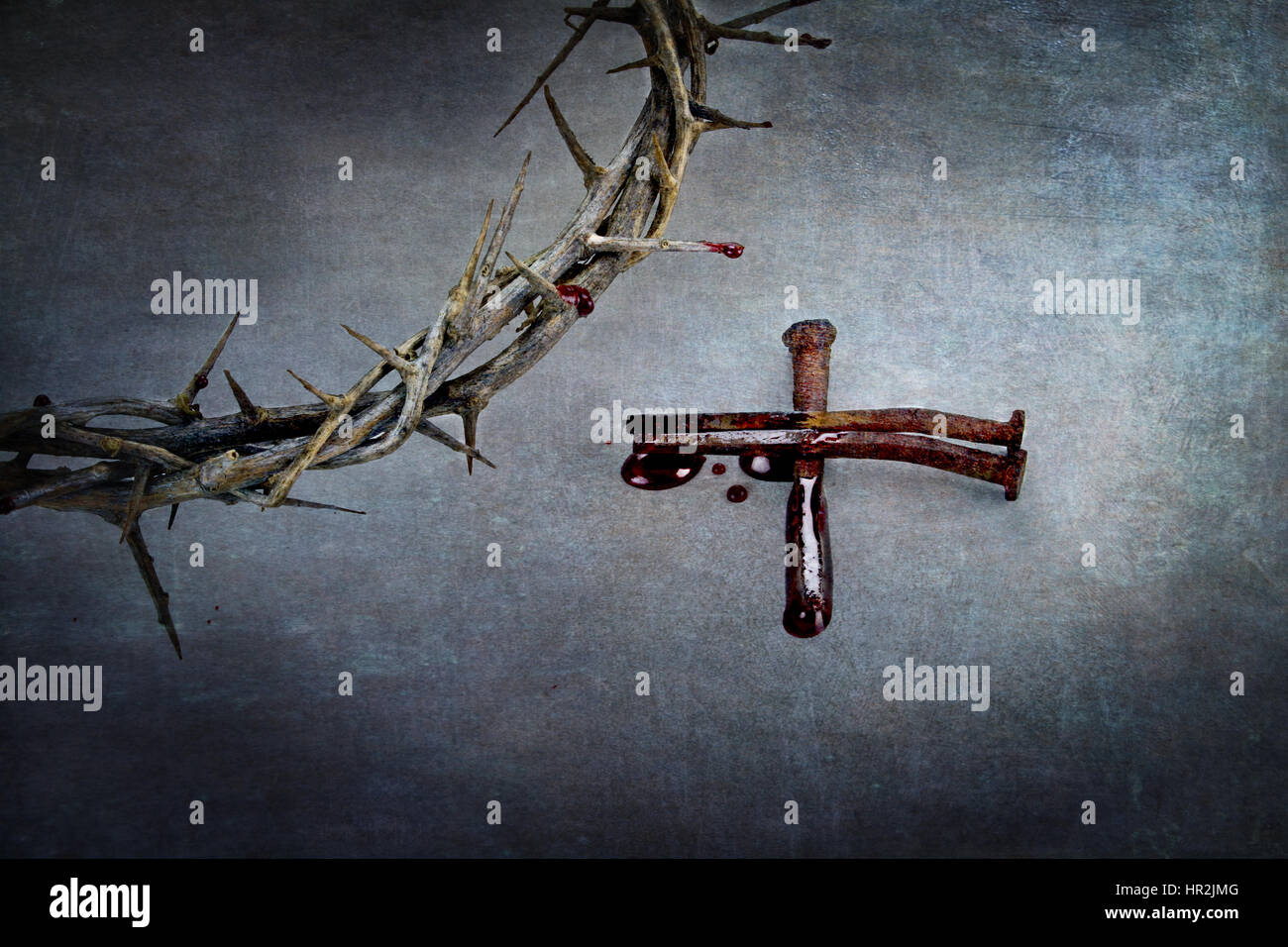 Jesus cross blood hi-res stock photography and images - Alamy