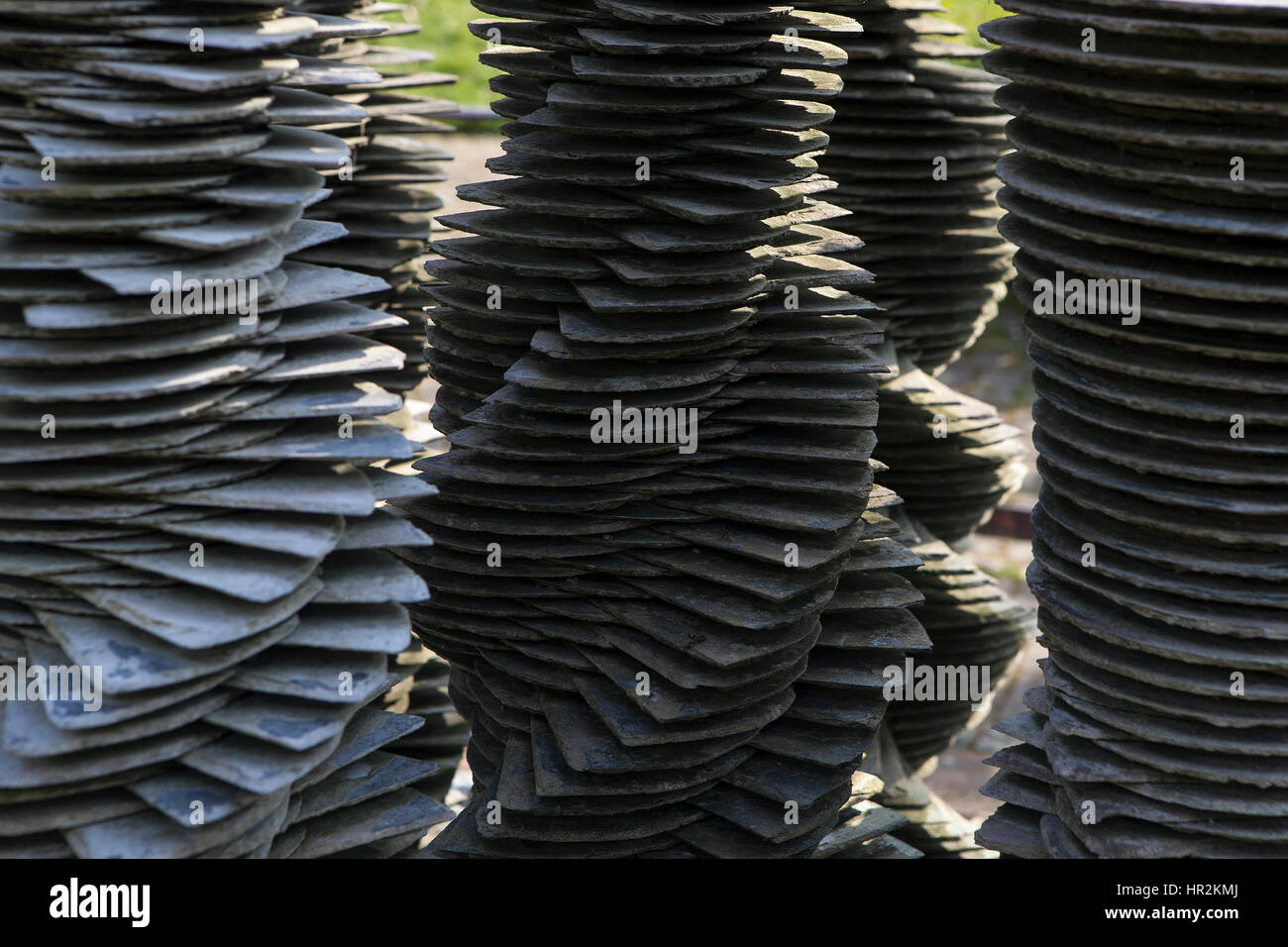 Stone Sculpture Kew Botanical Gardens London Stock Photo - Alamy