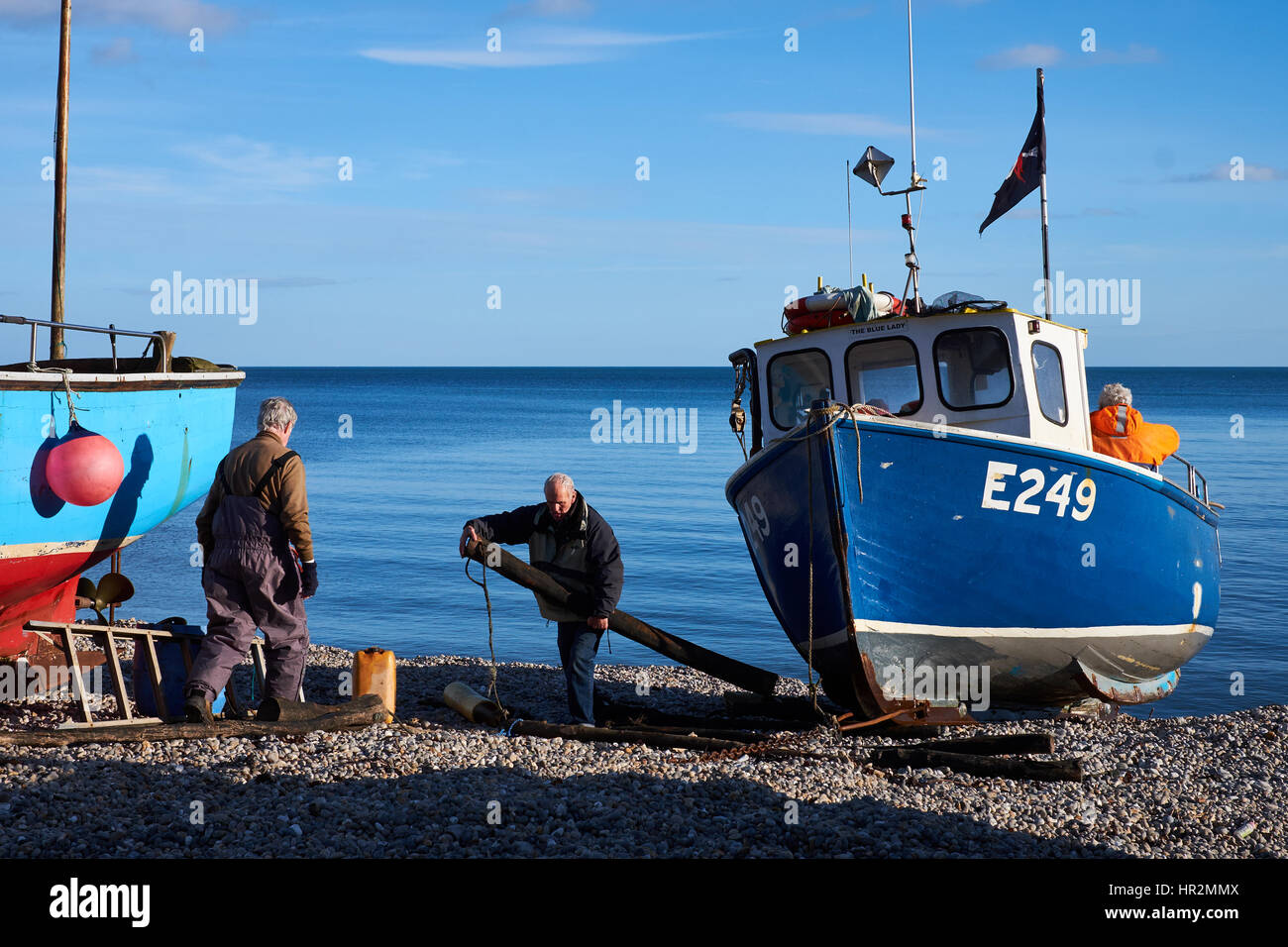 Hauling fish boat hi-res stock photography and images - Alamy