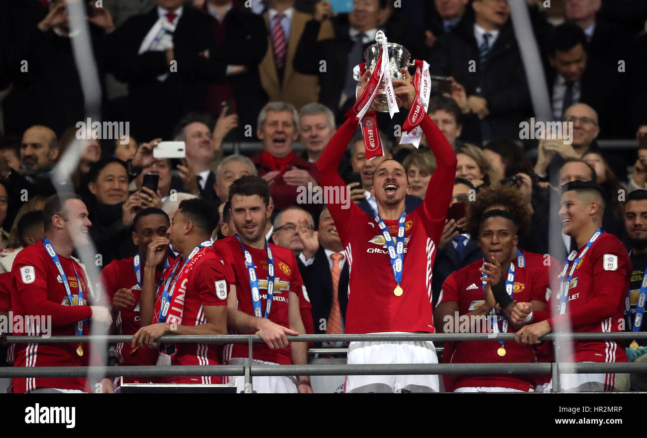 Zlatan ibrahimovic trophy hi-res stock photography and images - Alamy