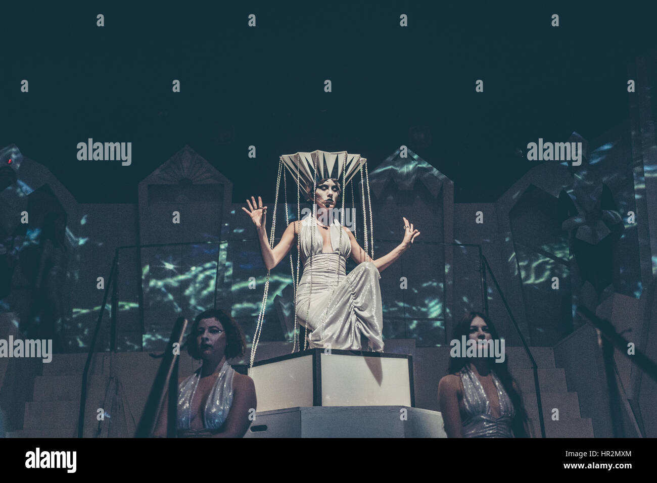 New Years Eve Celebrations At The Invisible Wind Factory, Liverpool, UK ...