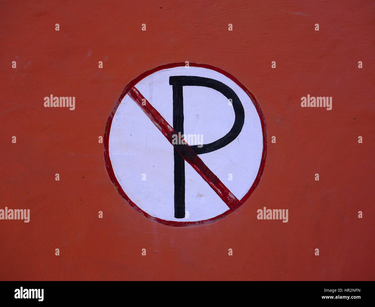 No parking sign nobody hi-res stock photography and images - Alamy