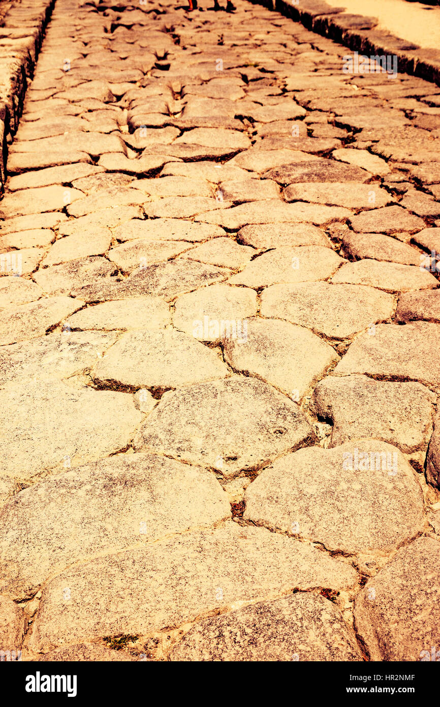 Stone pavement, abstract background Stock Photo - Alamy