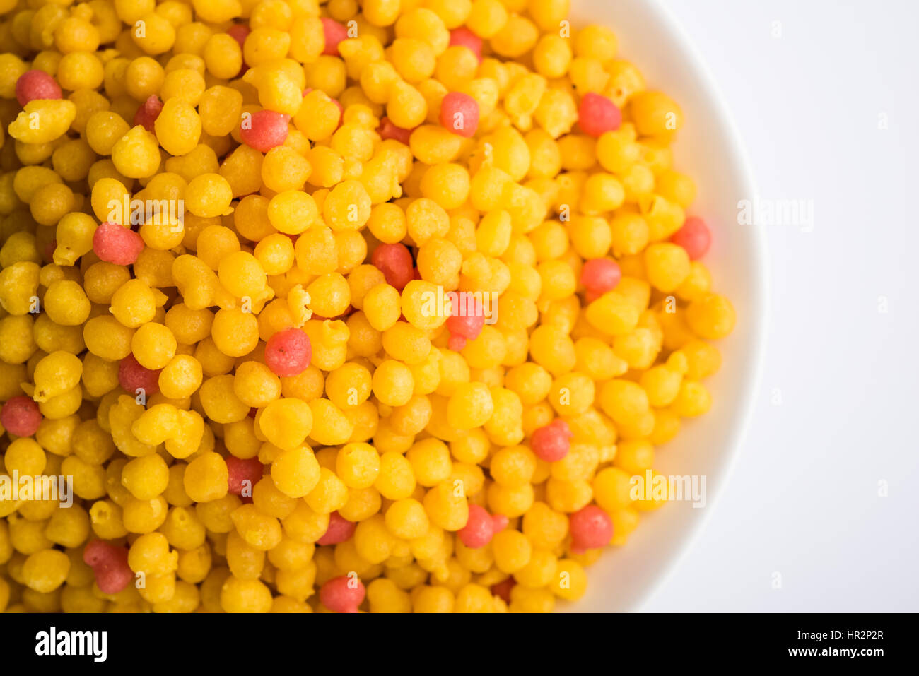 indian sweet boondi or bundi in raw form, main ingredient of bundi ...