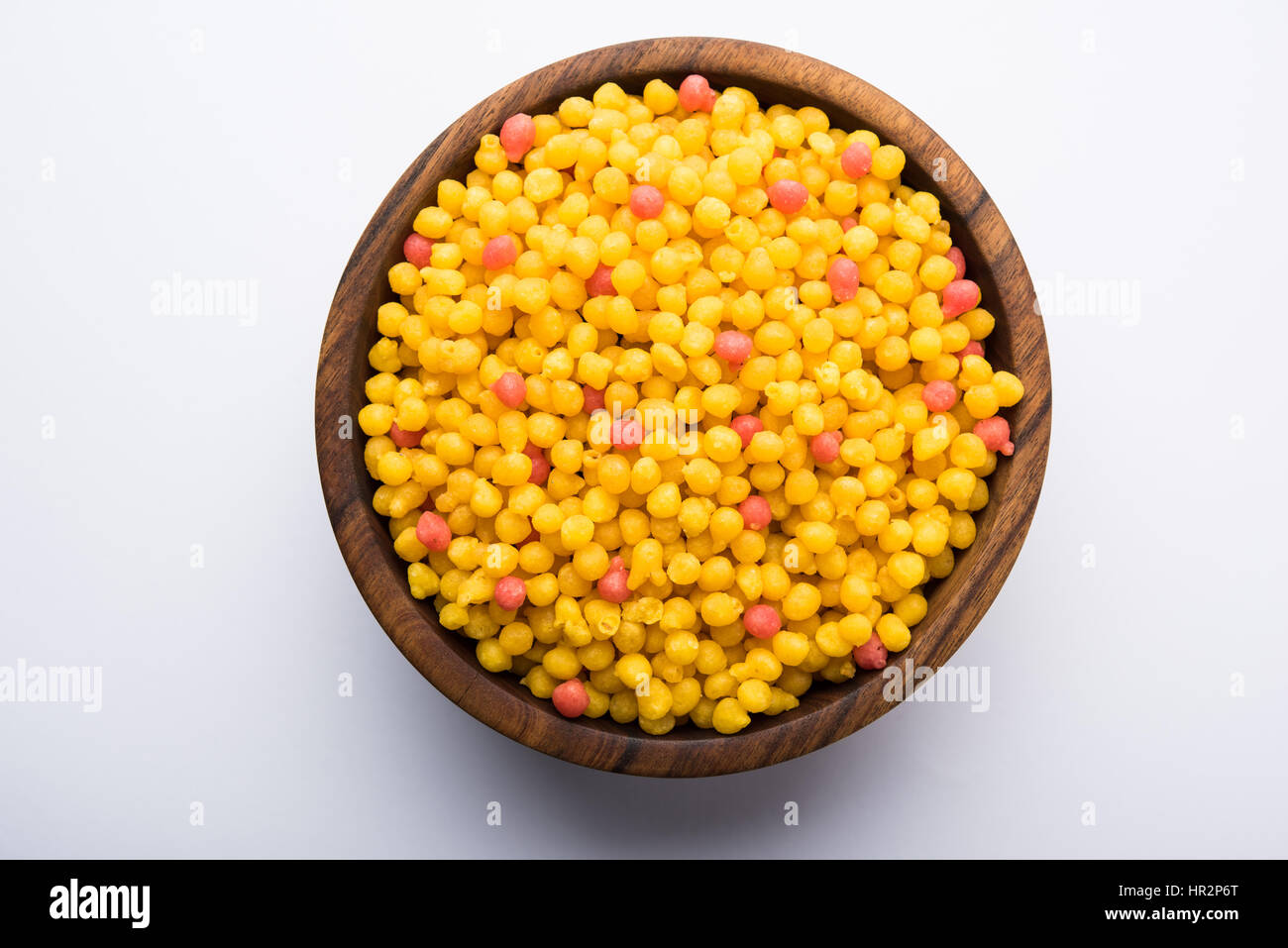 indian sweet boondi or bundi in raw form, main ingredient of bundi ...