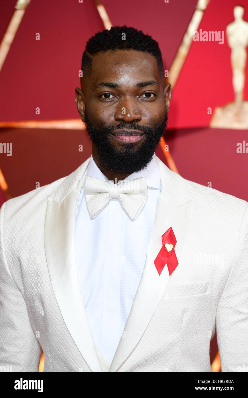 Tarell Alvin McCraney arriving at the 89th Academy Awards held at the ...