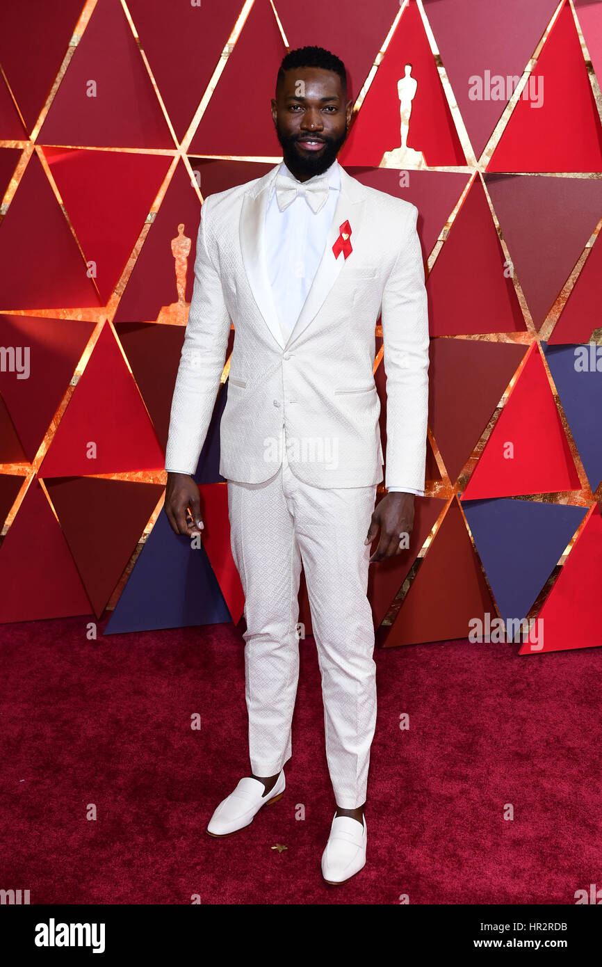 Tarell Alvin McCraney arriving at the 89th Academy Awards held at the ...